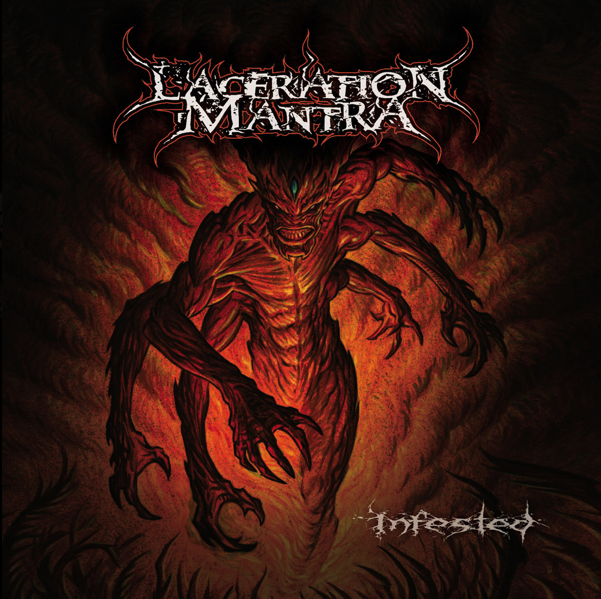 Infested by Laceration Mantra (Album): Reviews, Ratings, Credits, Song ...