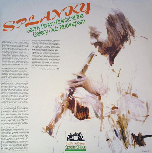Splanky [Sandy Brown Quintet] by Sandy Brown (Album): Reviews, Ratings ...
