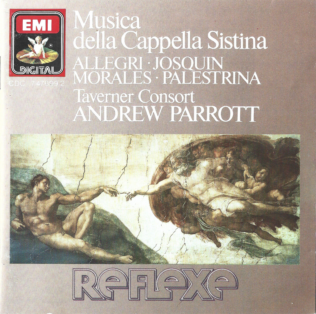 Musica della Cappella Sistina by Taverner Consort / Andrew Parrott ...