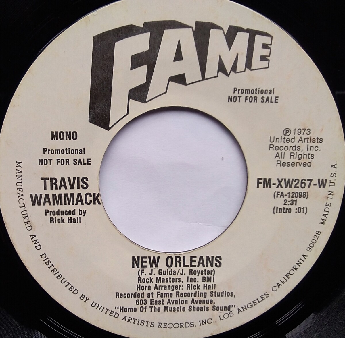 New Orleans by Travis Wammack (Single; Fame; FM-XW267-W): Reviews ...