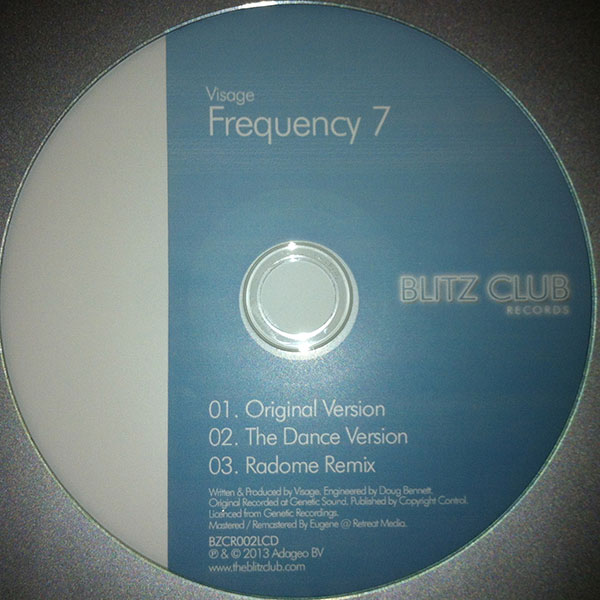 Frequency 7 by Visage (Single, New Wave): Reviews, Ratings, Credits ...