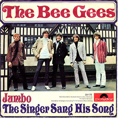 Jumbo / The Singer Sang His Song by Bee Gees (Single, Psychedelic Pop ...