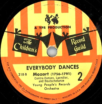 Everybody Dances [Max Goberman/Young People's Records Orchestra] by ...