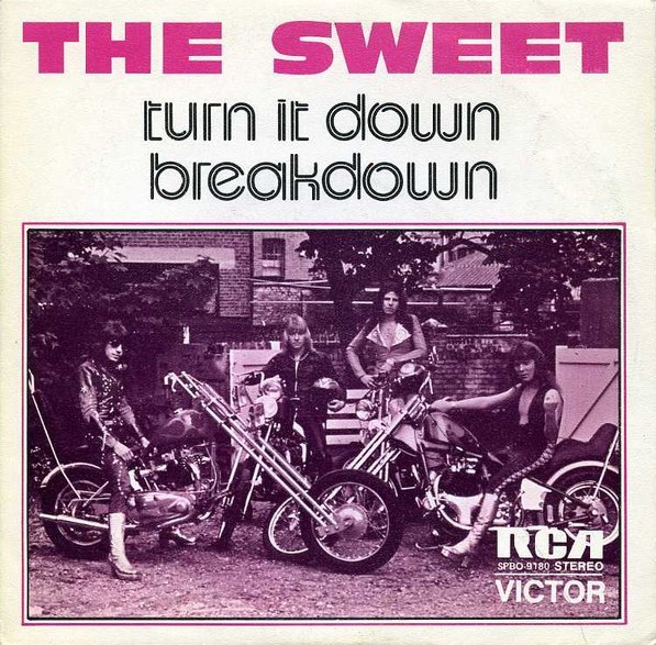 Turn It Down / Breakdown by Sweet (Single; RCA; SPBO-9180): Reviews ...
