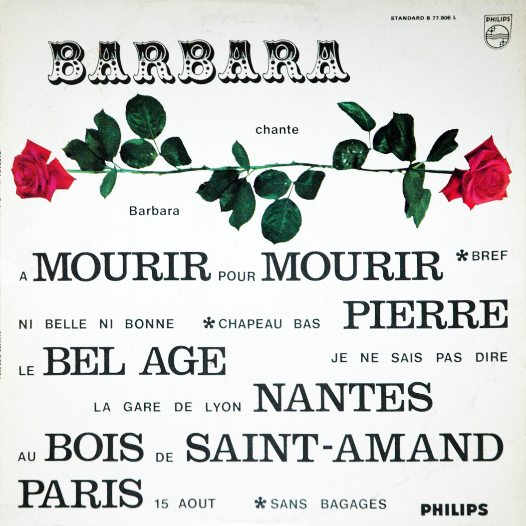 Lists with Barbara chante Barbara by Barbara (Album; Philips; B 77.806 ...