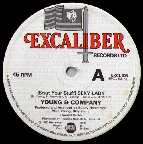 (Strut Your Stuff) Sexy Lady / Waiting on Your Love by Young & Company ...