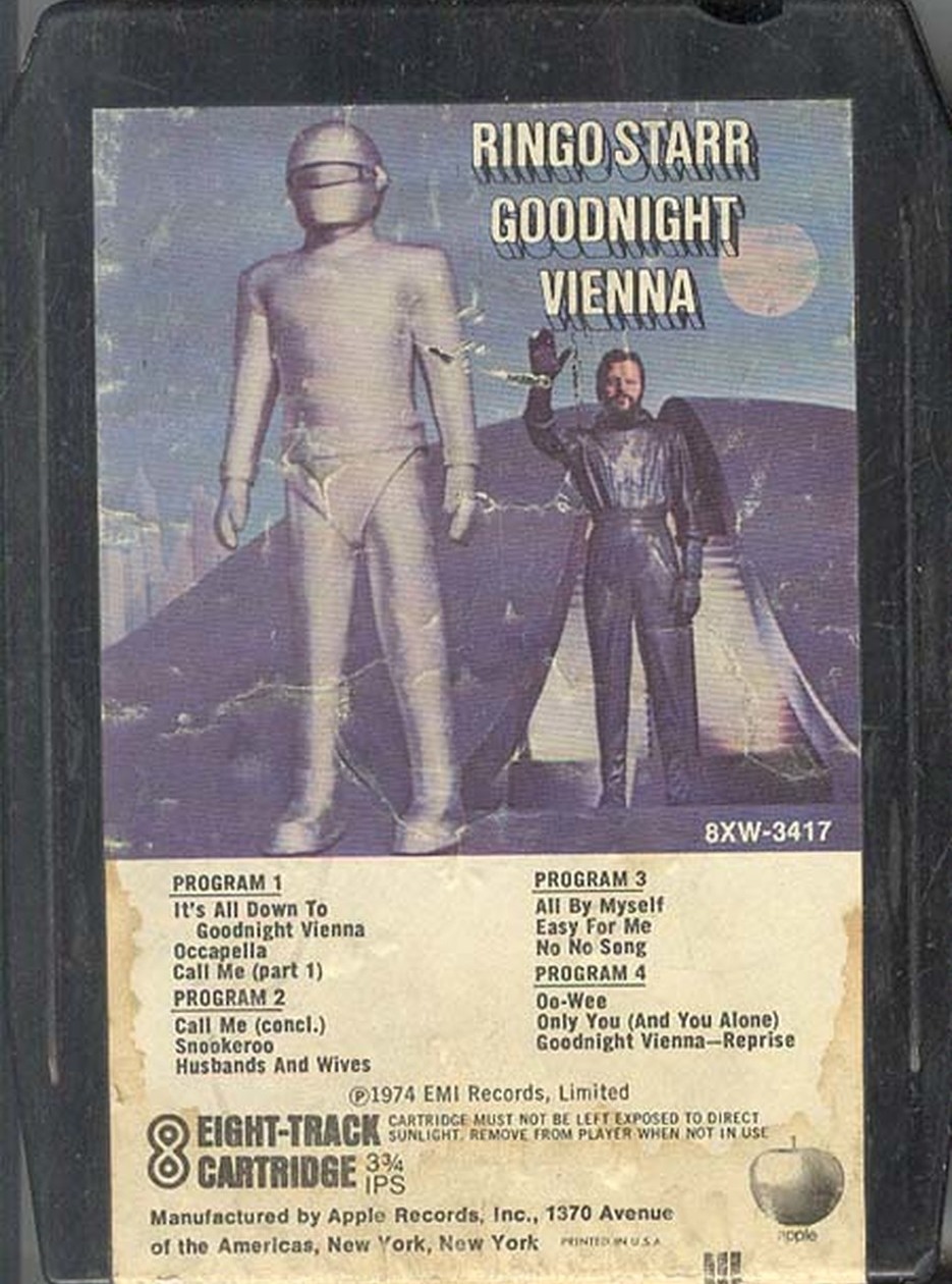 Goodnight Vienna by Ringo Starr (Album; Apple; 8XW-3417): Reviews ...