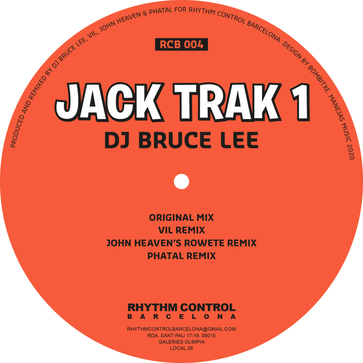 Jack Trak 1 by DJ Bruce Lee (EP): Reviews, Ratings, Credits, Song list ...