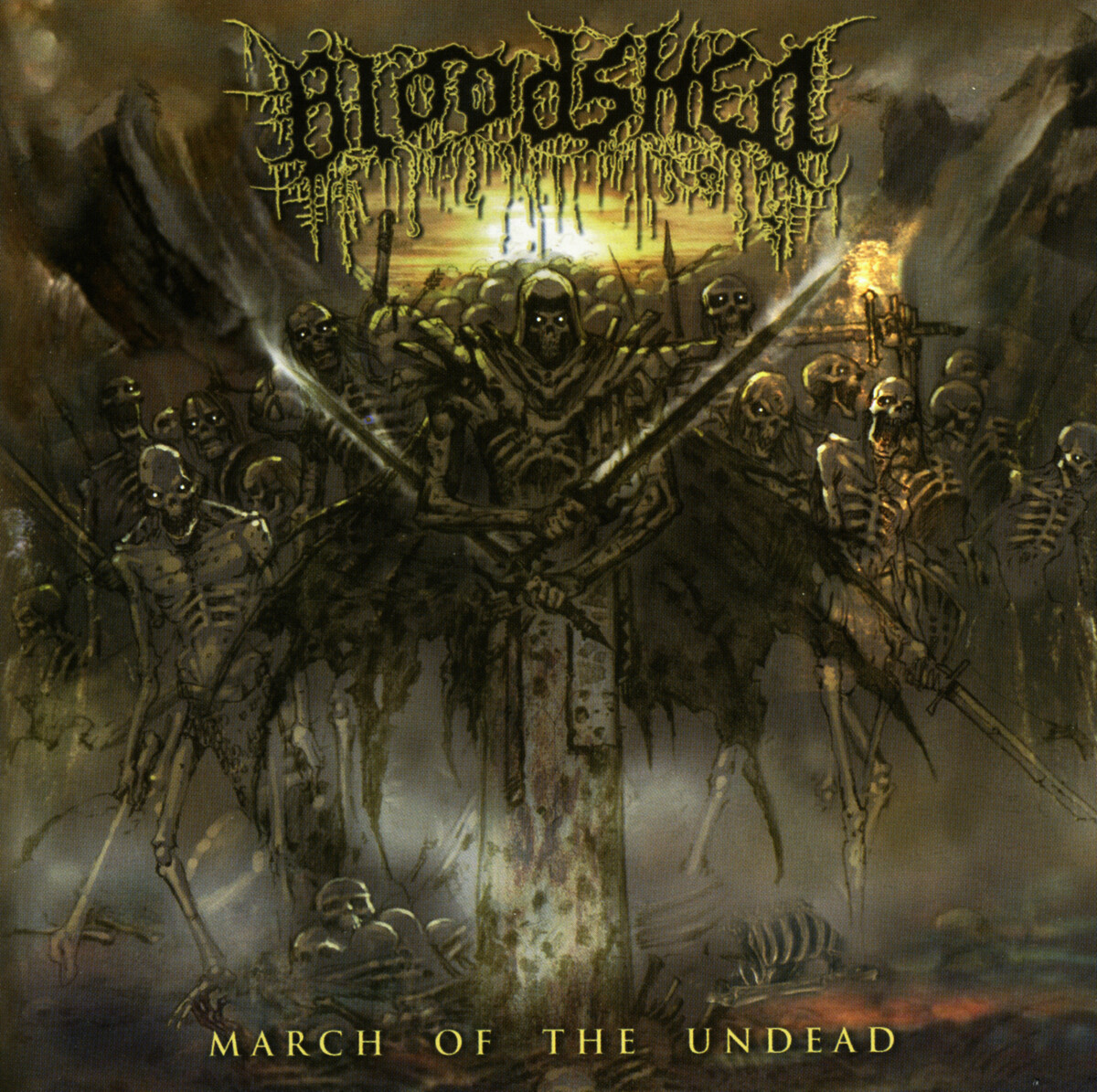 March of the Undead by Bloodshed (Album; Snakebite; SB005 CD): Reviews ...