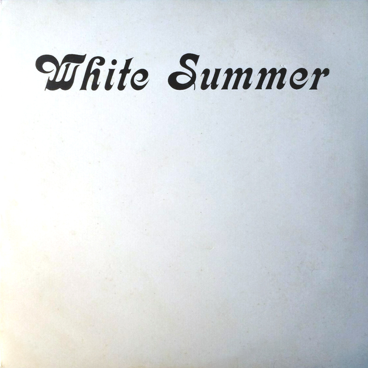 White Summer Albums: songs, discography, biography, and listening guide ...