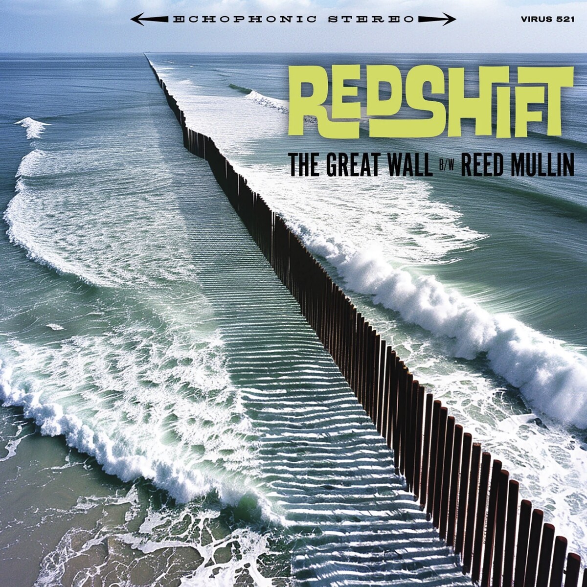 The Great Wall / Reed Mullin by Redshift (Single; Alternative Tentacles ...