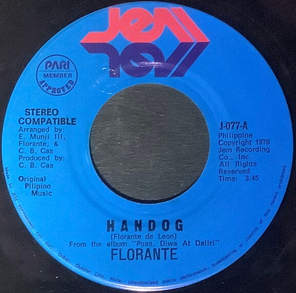 Handog / Daliri by Florante (Single, Pinoy Folk Rock): Reviews, Ratings ...