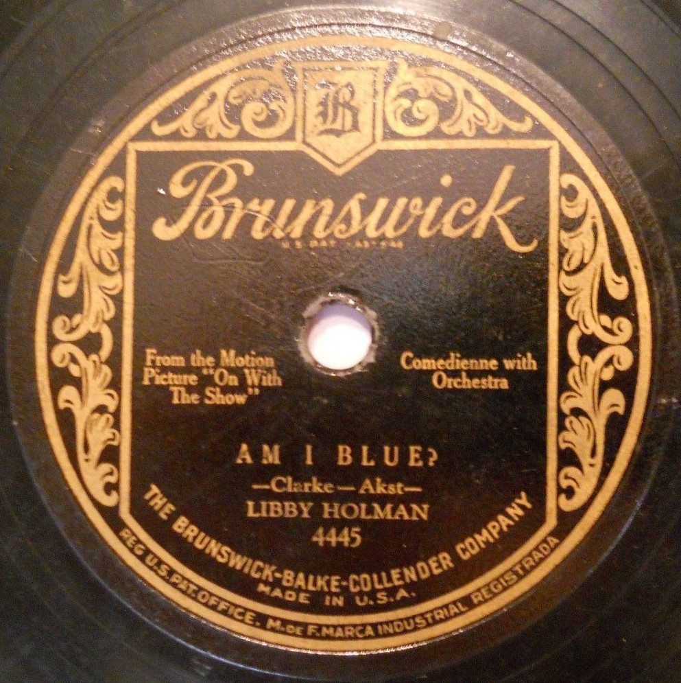 Am I Blue? / Moanin' Low by Libby Holman (Single, Vocal Jazz): Reviews ...