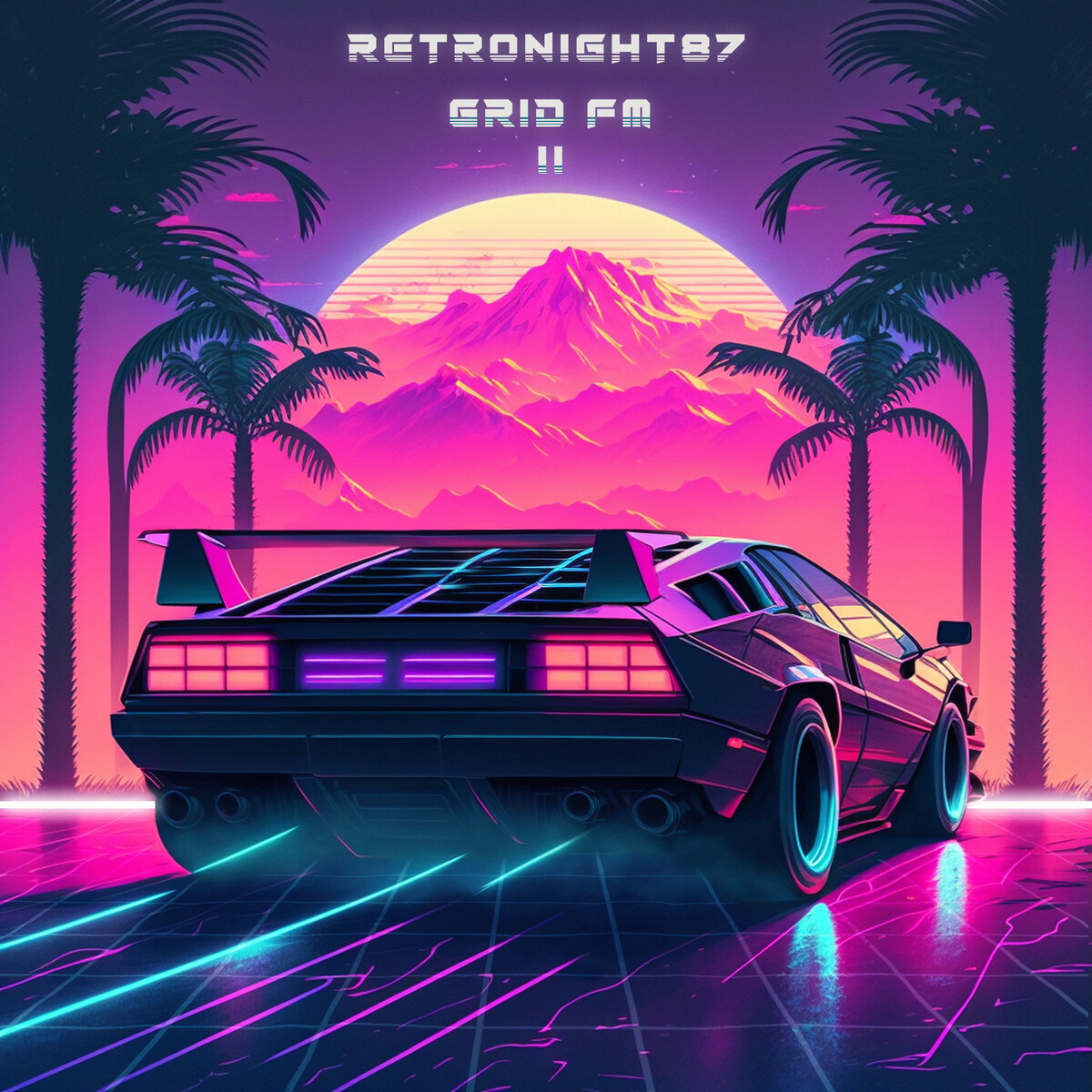 GRID FM II by RetroNight87 (Album, Synthwave): Reviews, Ratings, Credits, Song list - Rate Your ...