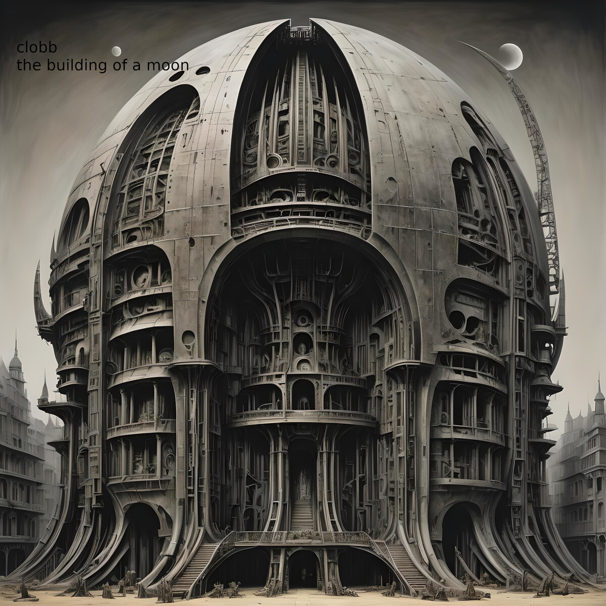 The Building of a Moon by cosmic lace on broken bones (Album): Reviews ...