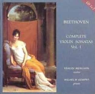 The Complete Violin Sonatas Vol. 1 by Wilhelm Kempff / Yehudi Menuhin ...