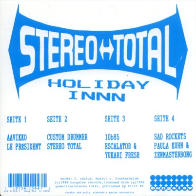 Holiday Inn Remixes by Stereo Total (Single, Synthpop): Reviews ...