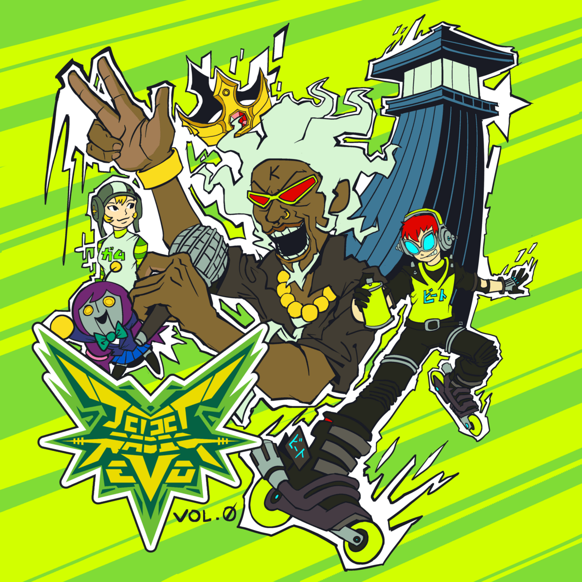 Jet Set Radio Evolution SIIVA Original Tracks ~ Vol. 0 by Various ...