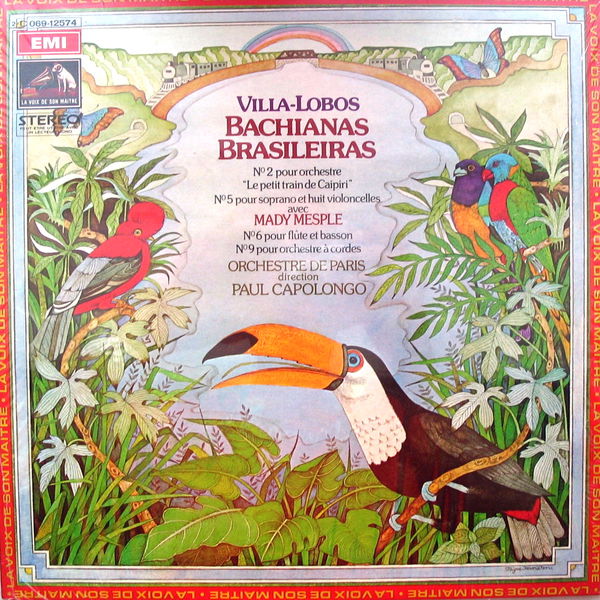 Bachianas brasileiras by Orchestre de Paris / Paul Capolongo / Mady ...