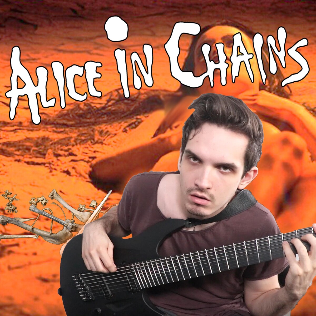 Them Bones by Nik Nocturnal (Single, Alternative Metal): Reviews ...