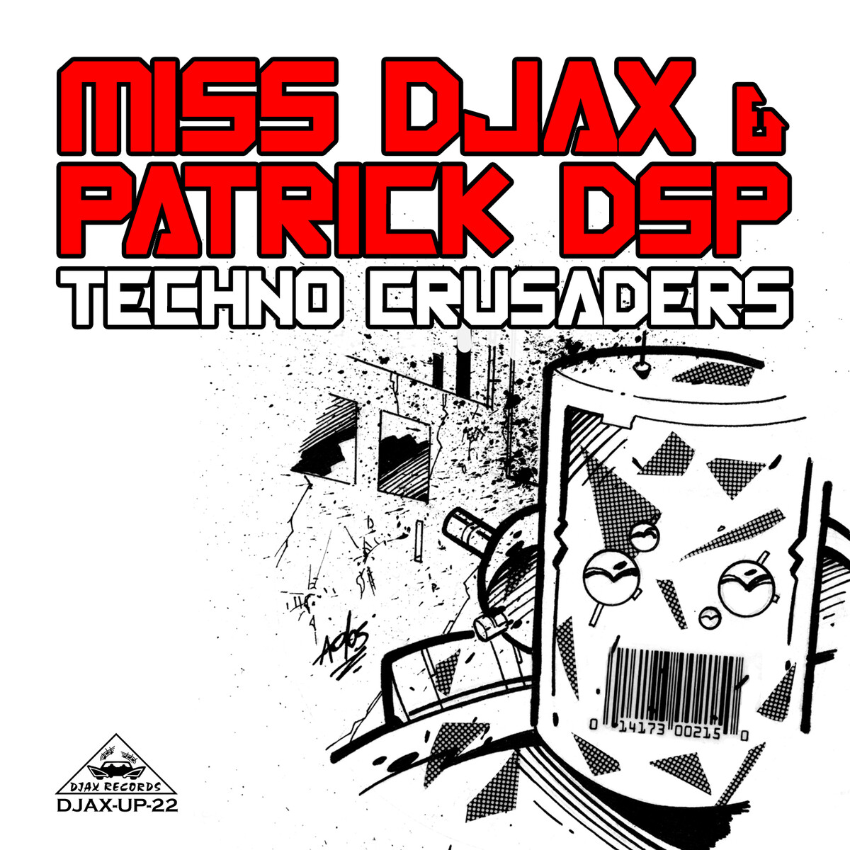 Techno Crusaders by Miss Djax & Patrick DSP (Album, Acid Techno ...
