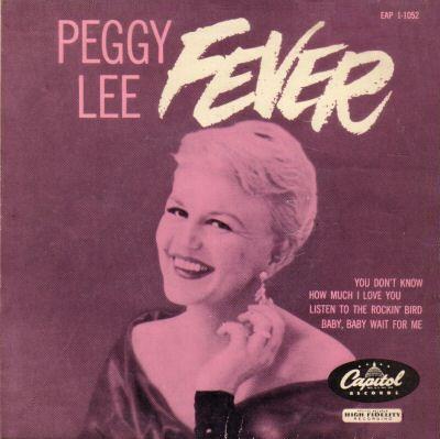 Fever by Peggy Lee (EP; Capitol; F 1-1052): Reviews, Ratings, Credits ...