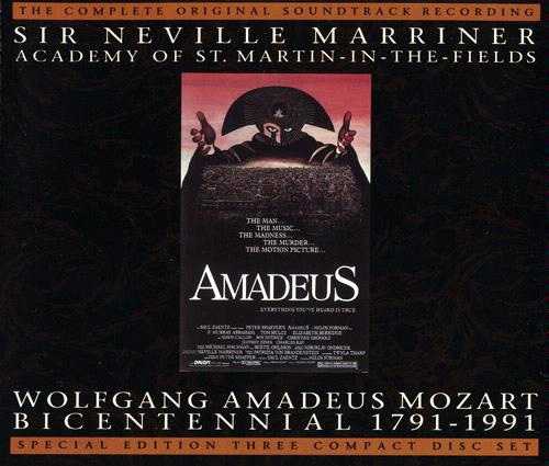 Amadeus: The Complete Original Soundtrack Recording by Academy of St ...