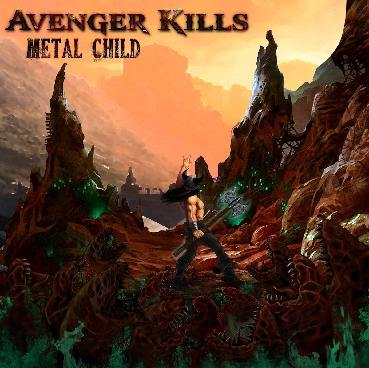 Metal Child by Avenger Kills (Album, Heavy Metal): Reviews, Ratings, Credits, Song list - Rate ...