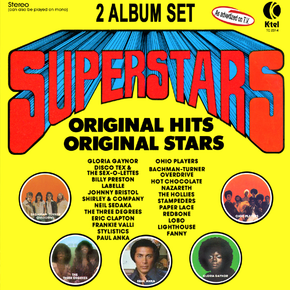 Superstars Original Hits Original Stars by Various Artists (Compilation ...