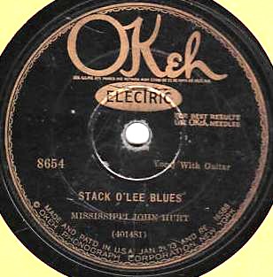 Stack O' Lee Blues / Candy Man Blues by Mississippi John Hurt (Single ...
