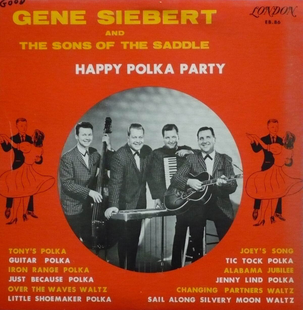 Happy Polka Party by Gene Siebert and The Sons of the Saddle (Album ...
