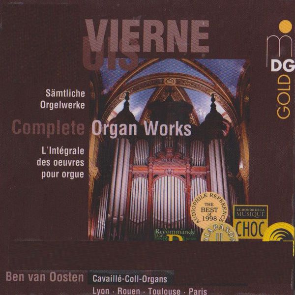 Complete Organ Works by Ben van Oosten (Compilation, Romanticism ...