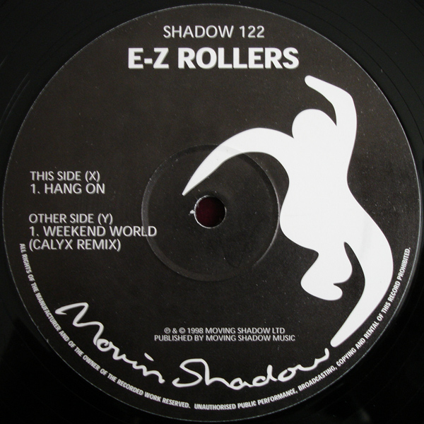 Hang On / Weekend World (Calyx Remix) by E-Z Rollers (Single; Moving ...