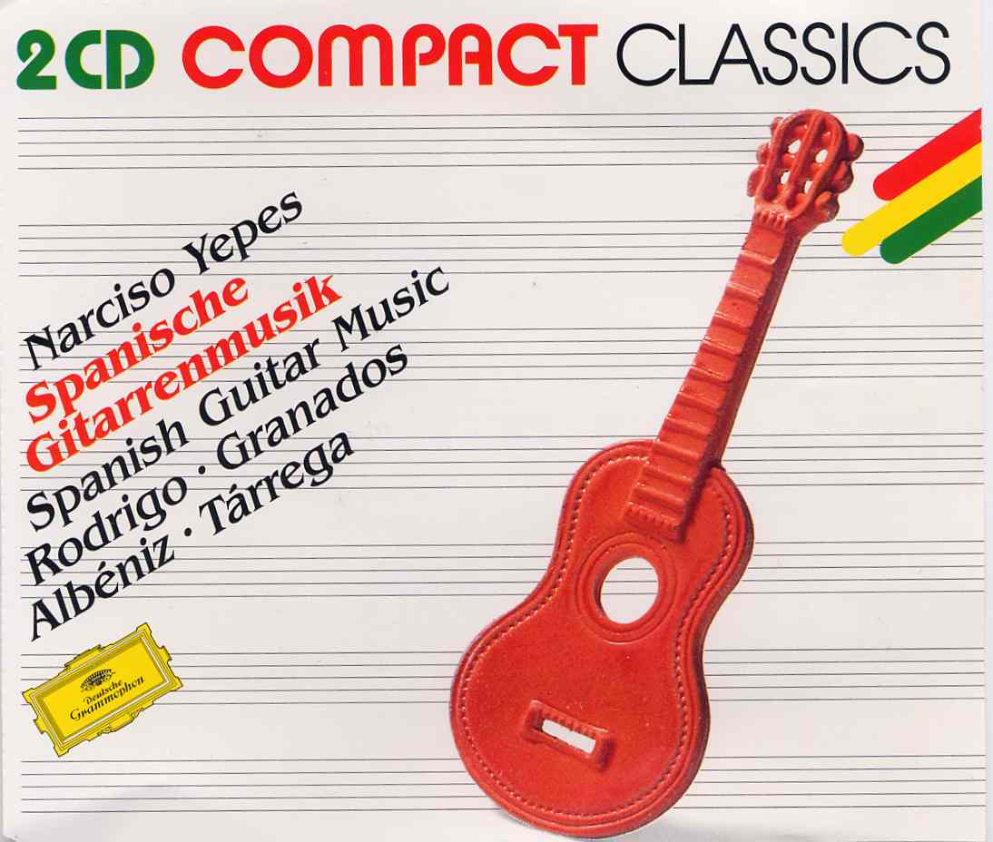 2CD Compact Classics - Spanische Gitarrenmusik by Narciso Yepes ...