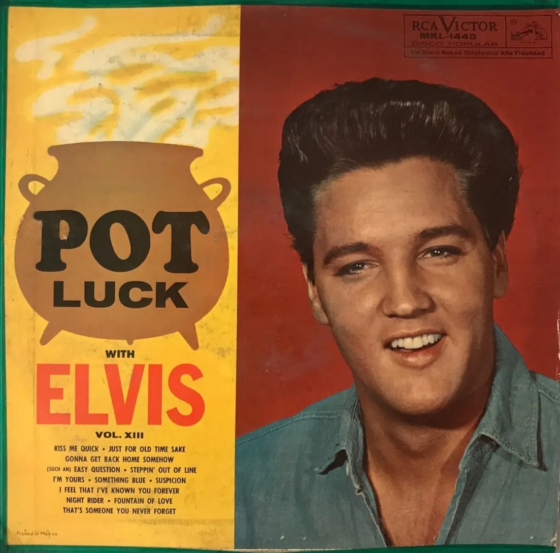 Pot Luck by Elvis Presley (Album; RCA Victor; MKL 1445): Reviews ...