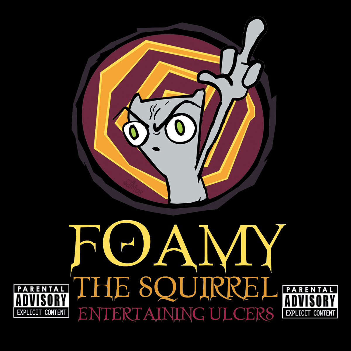 Entertaining Ulcers by Foamy the Squirrel (Album): Reviews, Ratings ...