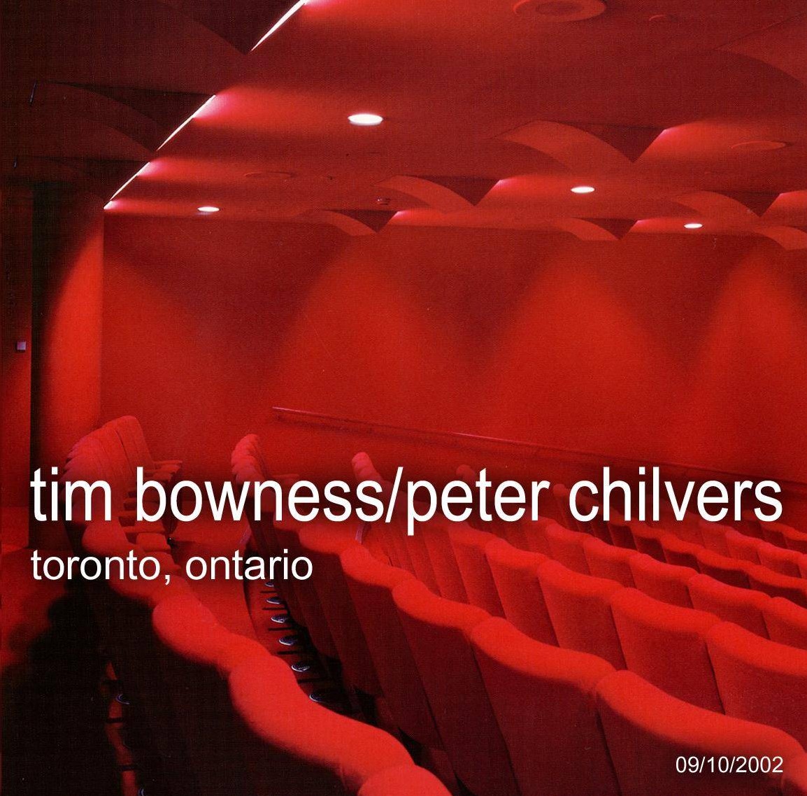 Toronto, Ontario by Tim Bowness & Peter Chilvers (Bootleg): Reviews ...