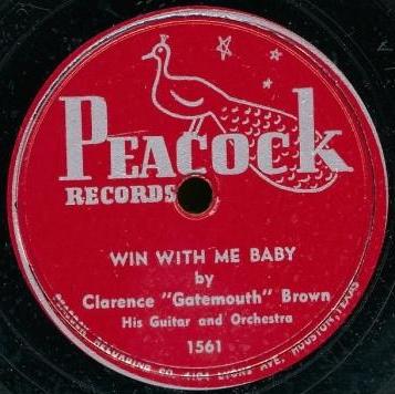 Win With Me Baby / She Walk Right In by Clarence "Gatemouth" Brown ...