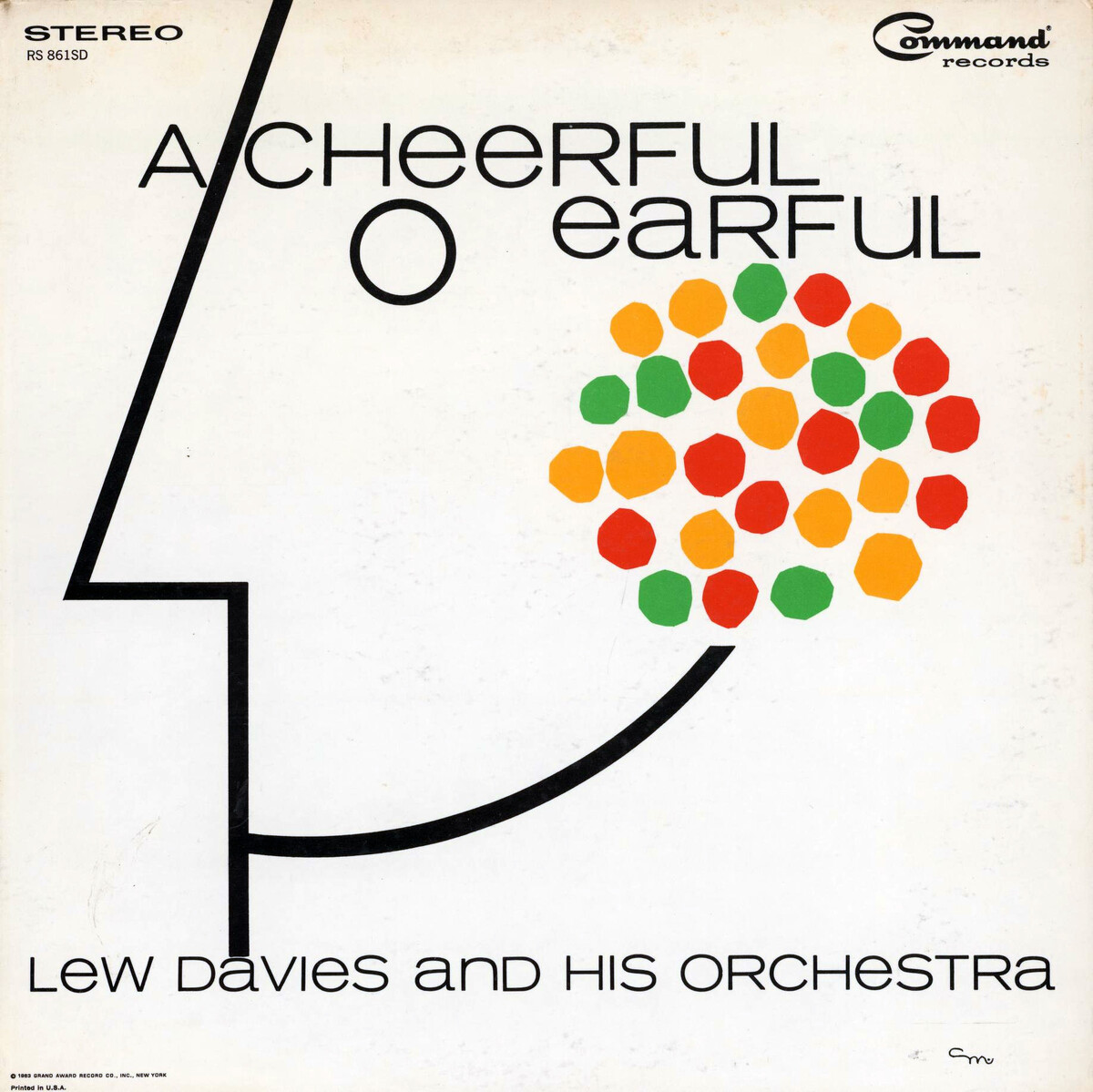A Cheerful Earful by Lew Davies and His Orchestra (Album; Command; RS ...