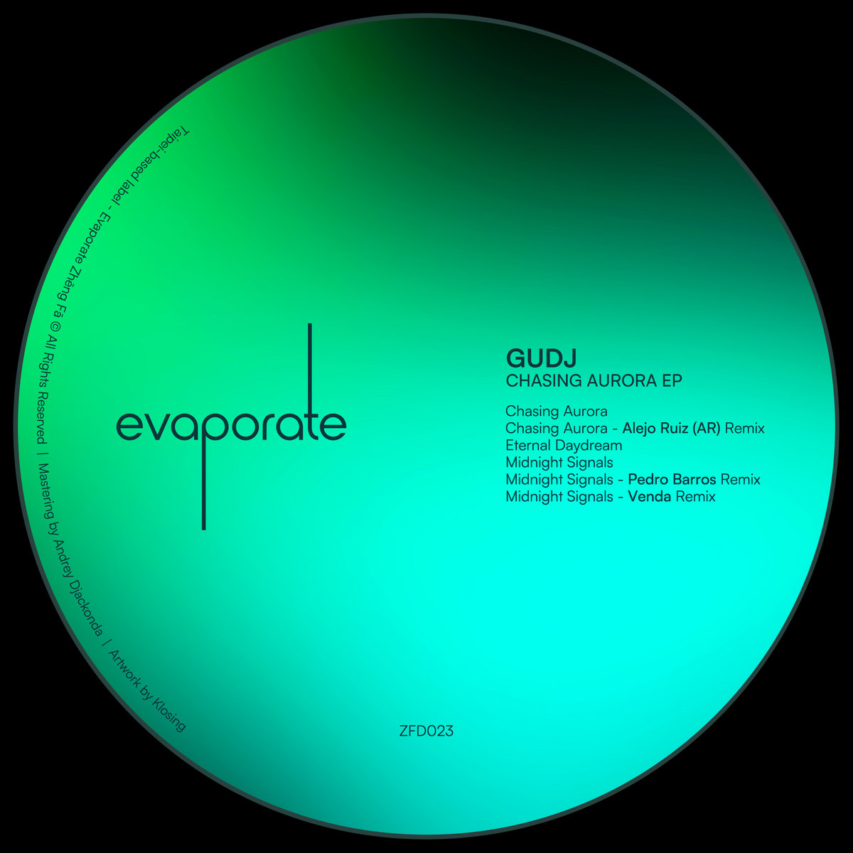 Chasing Aurora EP by Gudj (EP; Evaporate; ZFD023): Reviews, Ratings, Credits, Song list - Rate ...