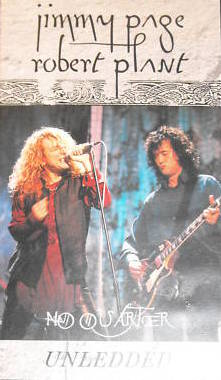 No Quarter: Jimmy Page & Robert Plant Unledded by Page & Plant (Video; Warner Home Video; 52000 ...