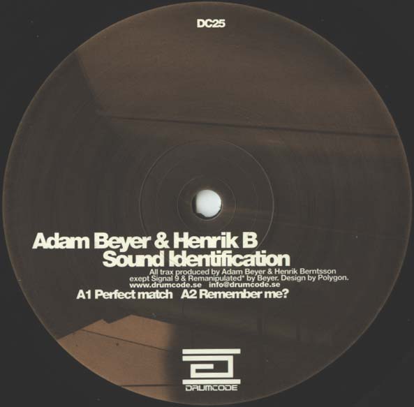 Sound Identification by Adam Beyer & Henrik B (Album, Hardgroove Techno ...