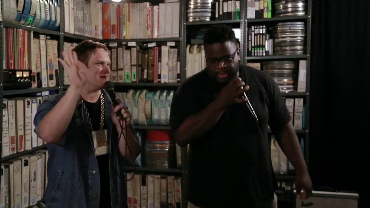 Paste Studio NYC live from The Manhattan Center by MC Lars & Mega Ran ...