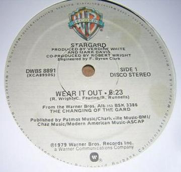 Wear It Out by Stargard (Single, Disco): Reviews, Ratings, Credits ...