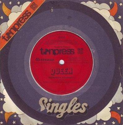 Bohemian Rhapsody / Death on Two Legs by Queen (Single; Tonpress; S-88 ...