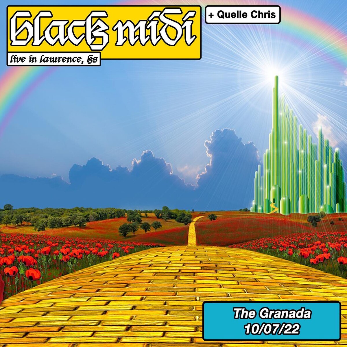The Granada, Lawrence, KS (10/07/2022) by black midi (Bootleg): Reviews ...