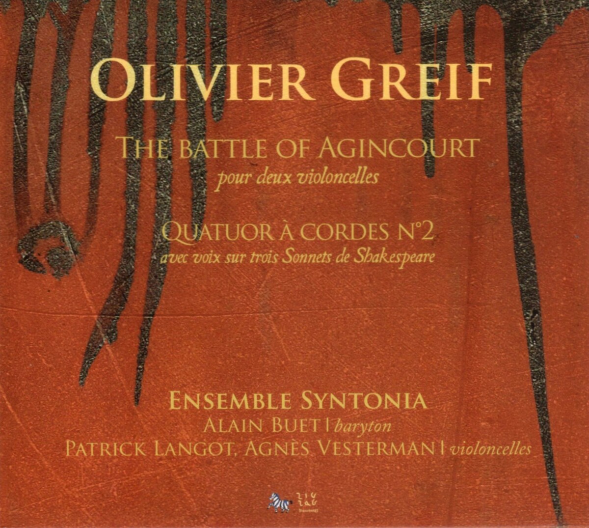 The Battle of Agincourt; Quatuor à cordes n. 2 by Ensemble Syntonia / Alain Buet / Agnès ...