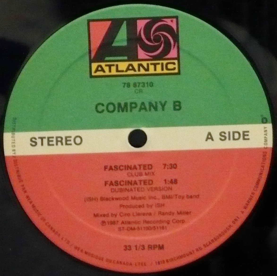 Fascinated by Company B (Single; Atlantic; 76 67310): Reviews, Ratings ...