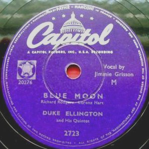 Blue Moon / Ultra Deluxe by Duke Ellington (Single, Vocal Jazz ...
