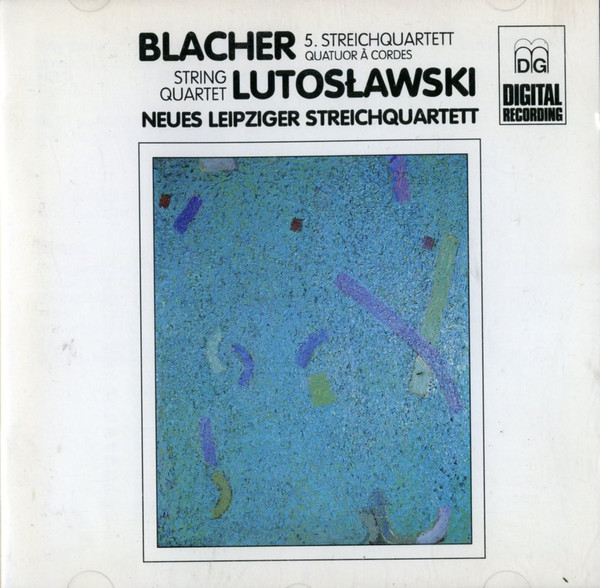 5. Streichquartett / String Quartet by Neues Leipziger Streichquartett (Album, Modern Classical ...